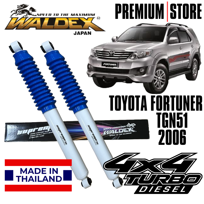 WALDEX Heavy Duty Shock Absorber Toyota Fortuner TGN51 2006 Made In ...