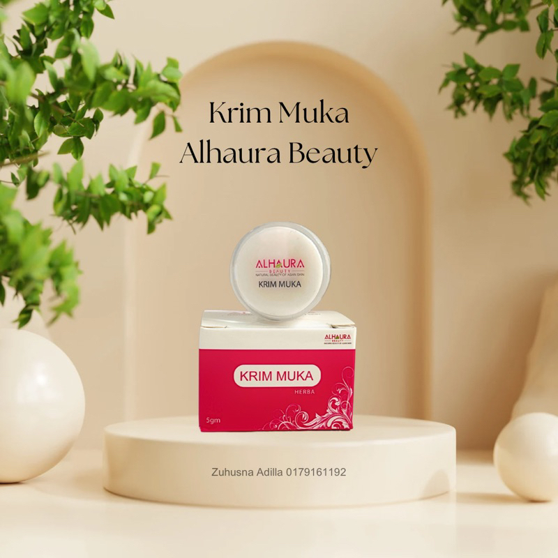 KRIM MUKA ALHAURA BEAUTY | Shopee Malaysia