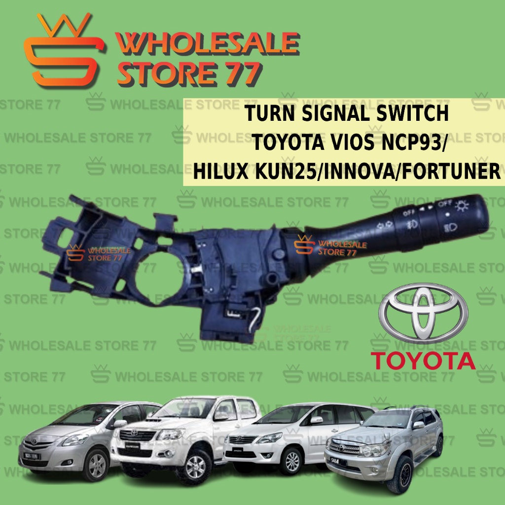 TOYOTA VIOS NCP93 / HILUX KUN25 / INNOVA / FORTUNER HEAD LAMP TURN ...