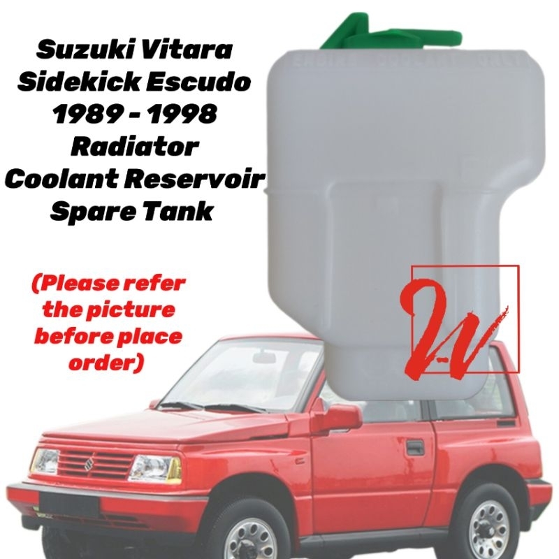 Suzuki Vitara Sidekick Escudo SE416 Radiator Reservoir Coolant Spare ...