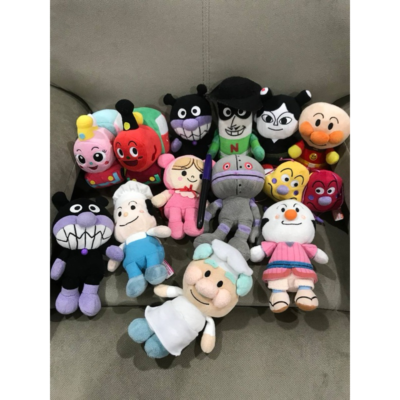 Anpanman And Friends Characters Plush Soft toys | Shopee Malaysia