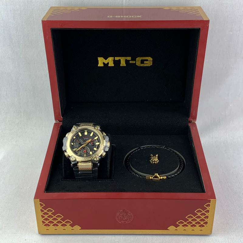 Casio G-Shock China Golden Armor Divine Dragon Limited Set MTG-B3000CXD ...