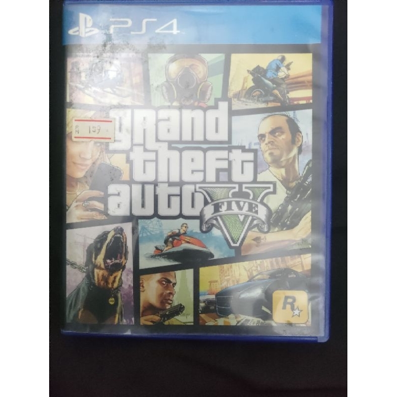Gta v ps4 used store