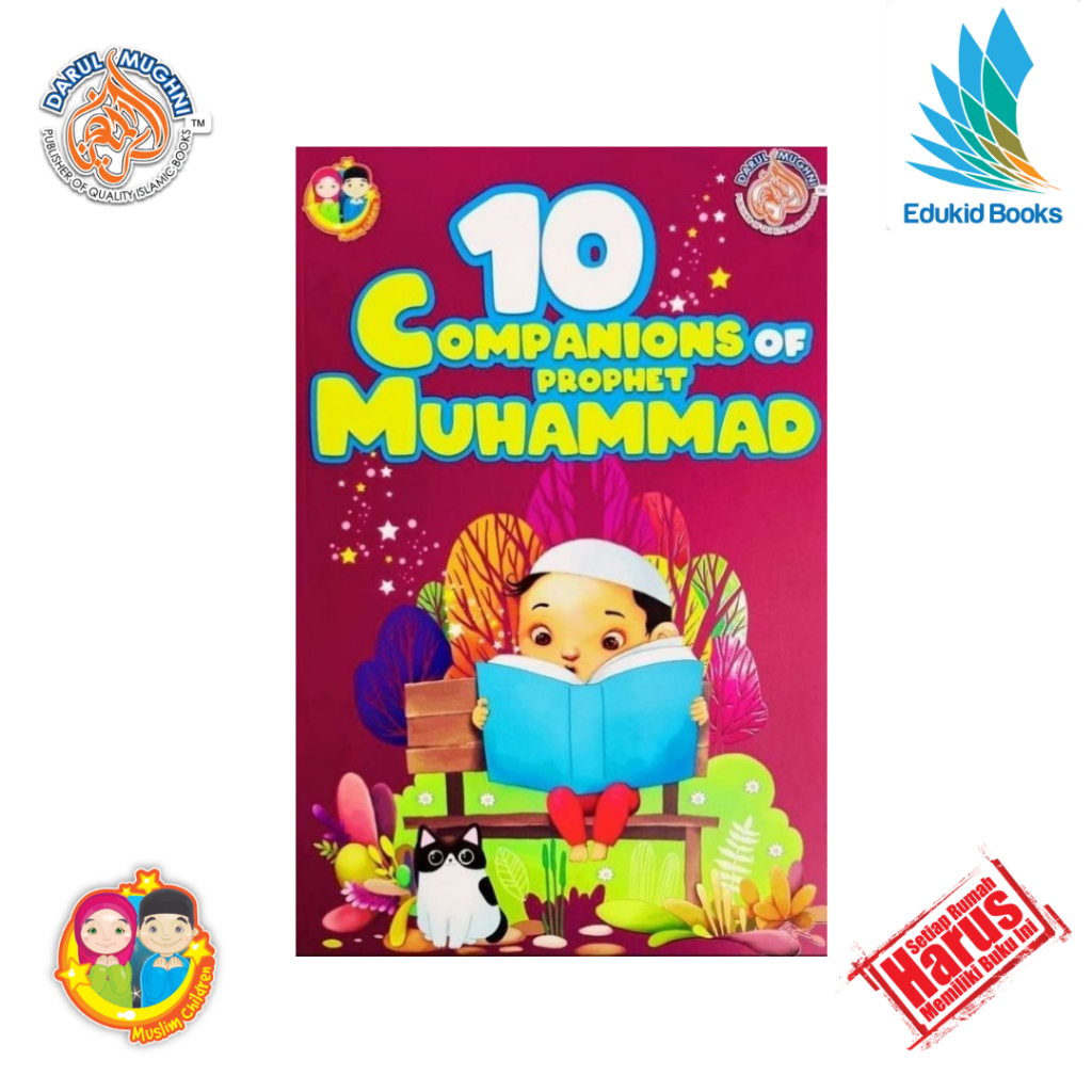 English Story Book - 10 COMPANIONS OF PROPHET MUHAMMAD-Children-Young ...