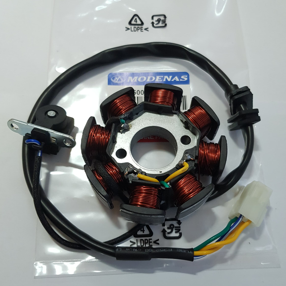 MODENAS MR3 FUEL COIL ( 4 WIRE ) FIELD COIL MAGNET COIL STARTER COIL ...