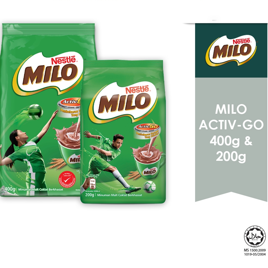 NESTLÉ MILO® Activ-Go 200g/400g | Shopee Malaysia