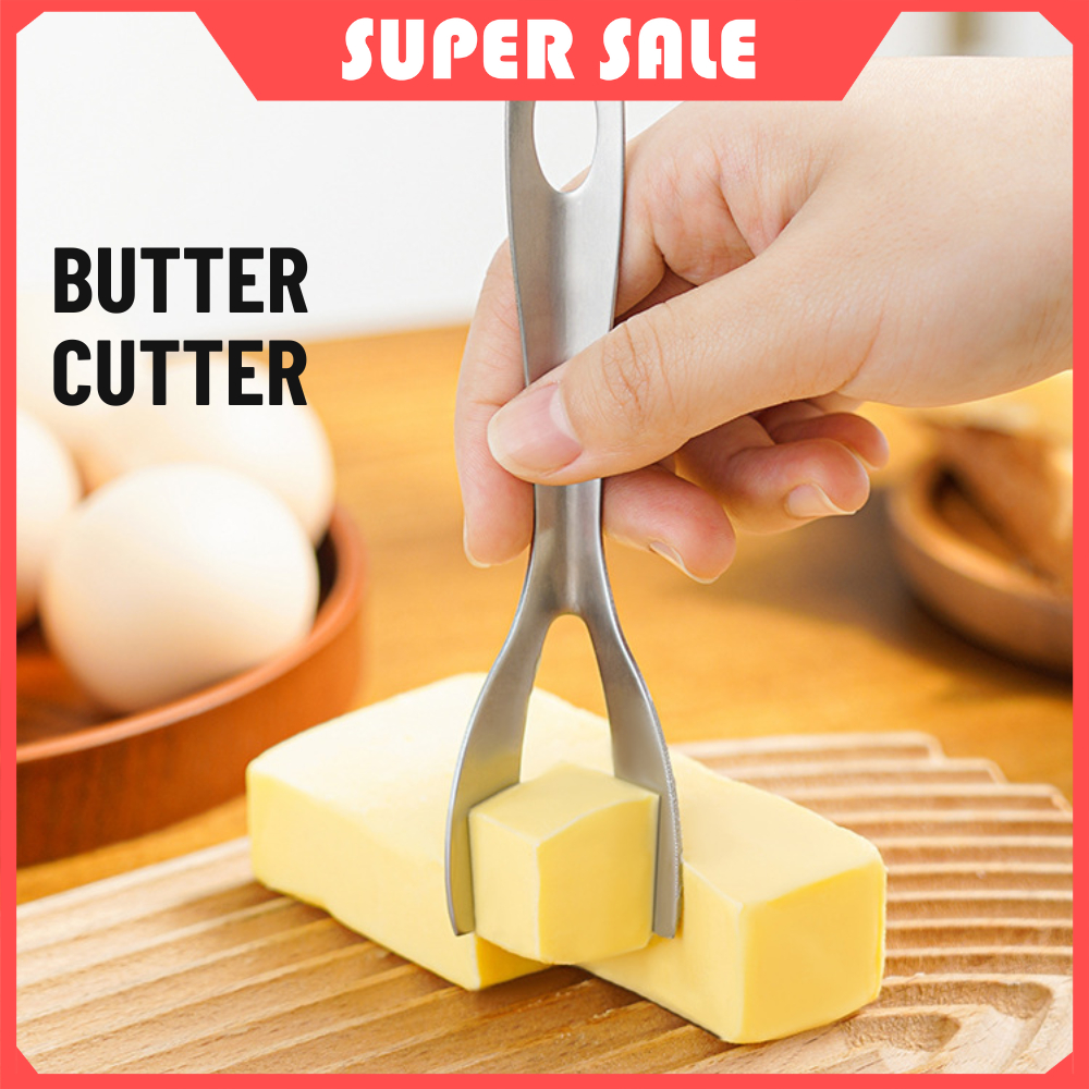 Butter Cutter Stainless Steel Butter Spreader Butter Knife Cheese Dough ...