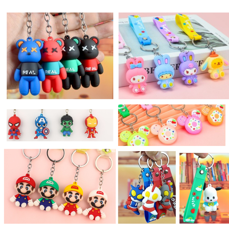 Key Chain Avenger, Captain America, iron man, spiderman, super mario ...