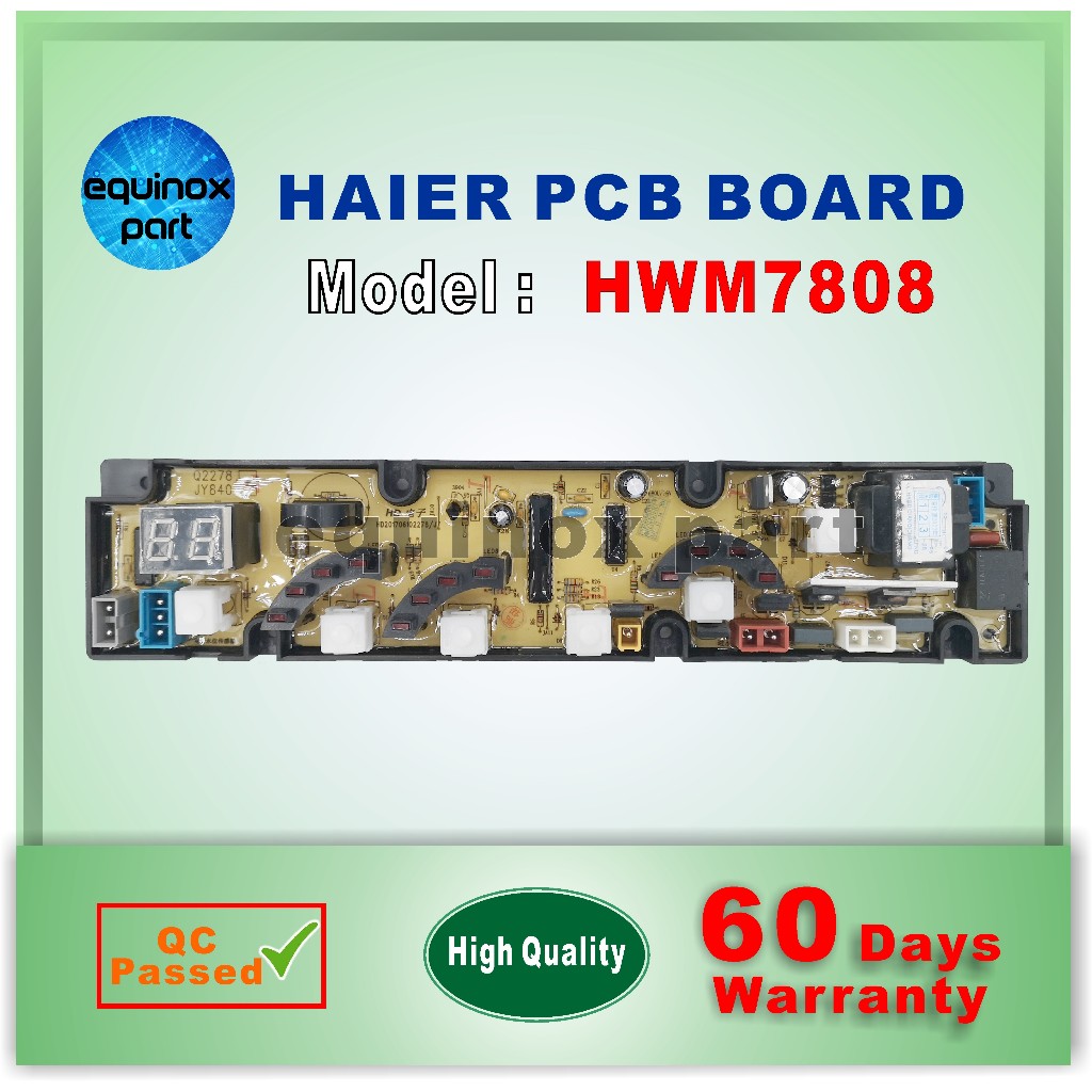 HWM7808 Haier Washing Machine PCB Board | Shopee Malaysia