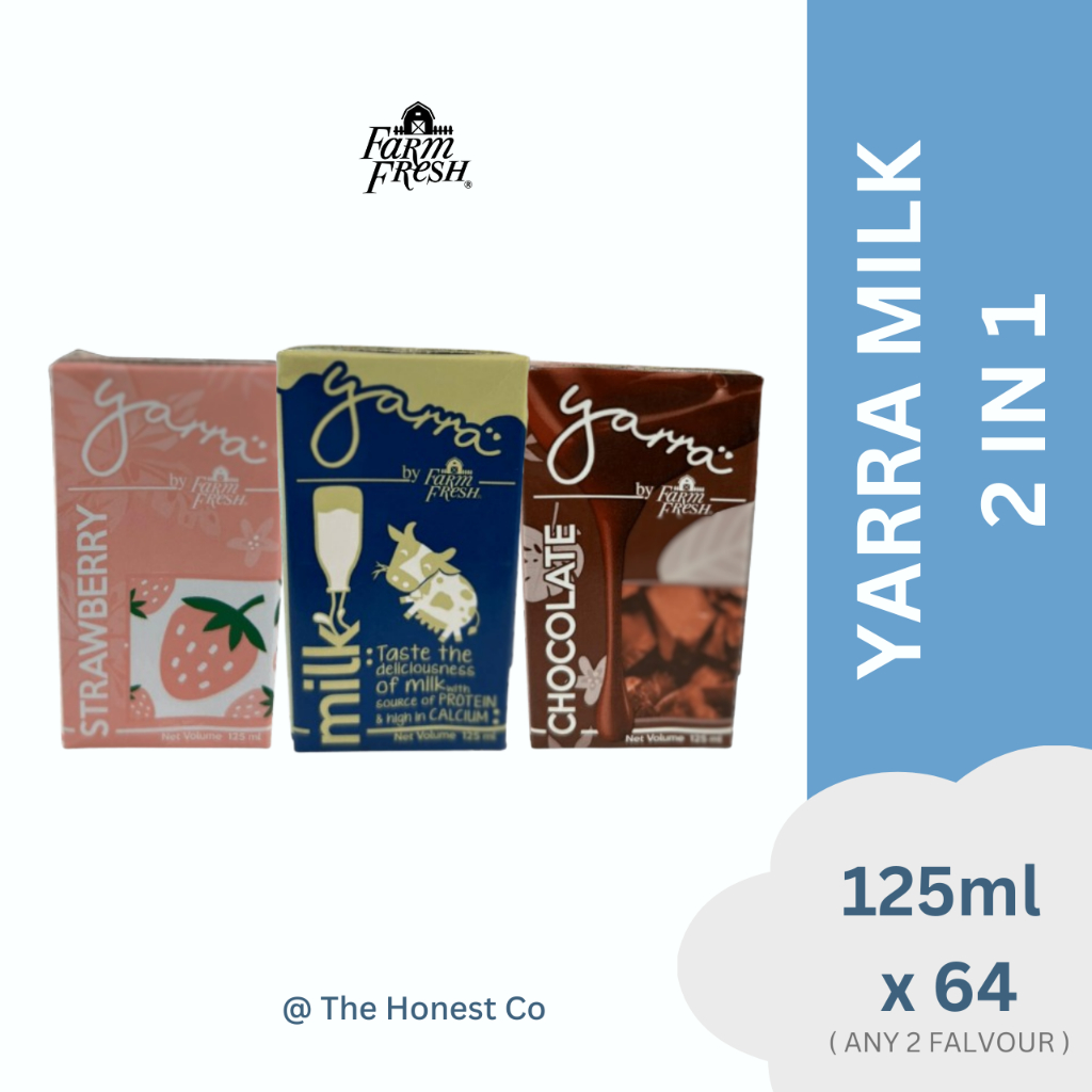 YARRA BY FARM FRESH 2 IN 1 COMBO UHT FRESH MILK + CHOCO/CHOCO ...