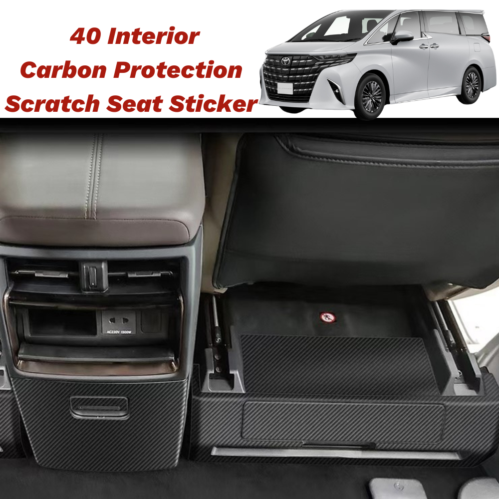 2024 Vellfire Alphard 40 Interior Carbon Protection Scratch Seat ...