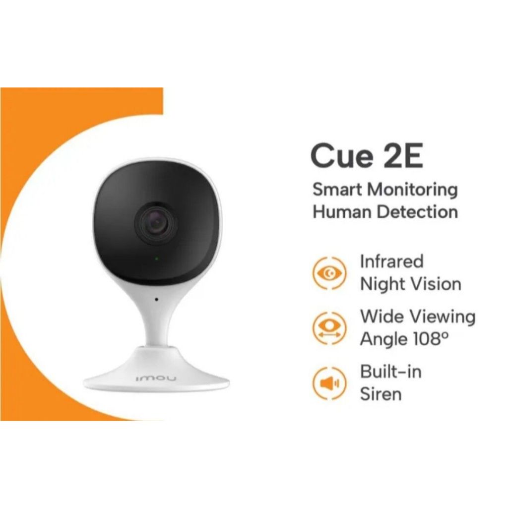 IMOU Cue 2E Security Camera 1080P Full HD Smart Monitoring Cloud ...