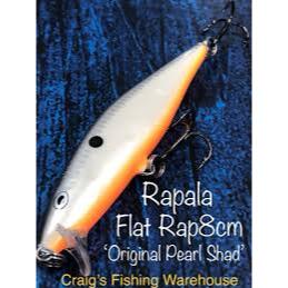 ORIGINAL LIMITED COLOUR OPSD RAPALA FLAT RAP FLR 08 (NEW IN BOX ...