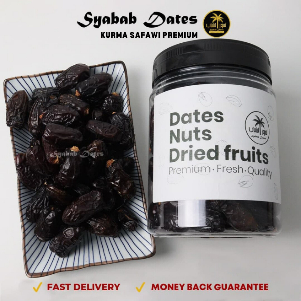 New!! Syabab Dates Kurma Safawi Large 500g/1kg | Shopee Malaysia