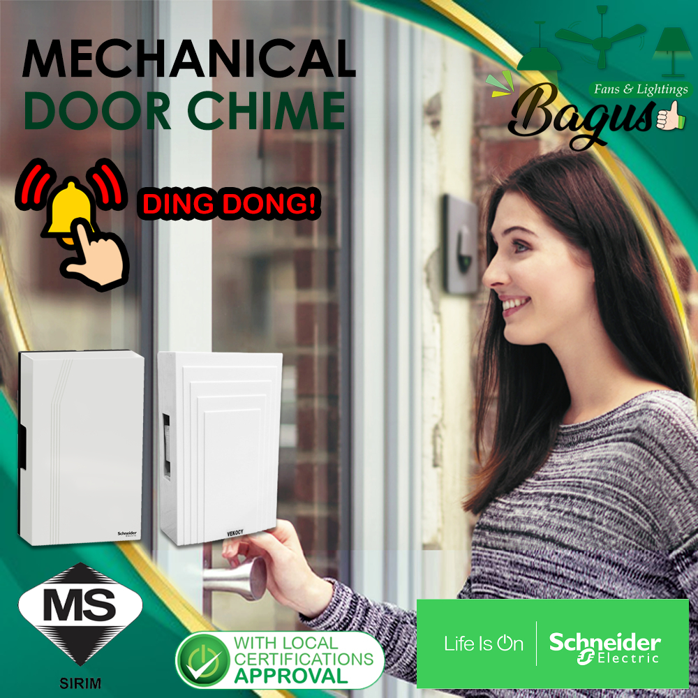 [SIRIM] Mechanical Door Chime - Schneider Enexx Mechanical Ding Dong ...