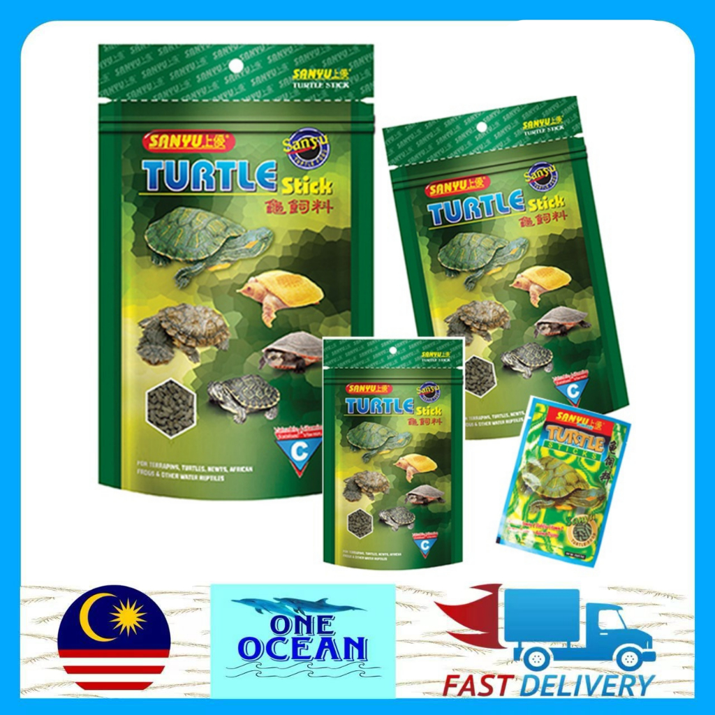 Sanyu Turtle Stick Turtle Pellet Turtle Food Makanan Kura Kura High ...