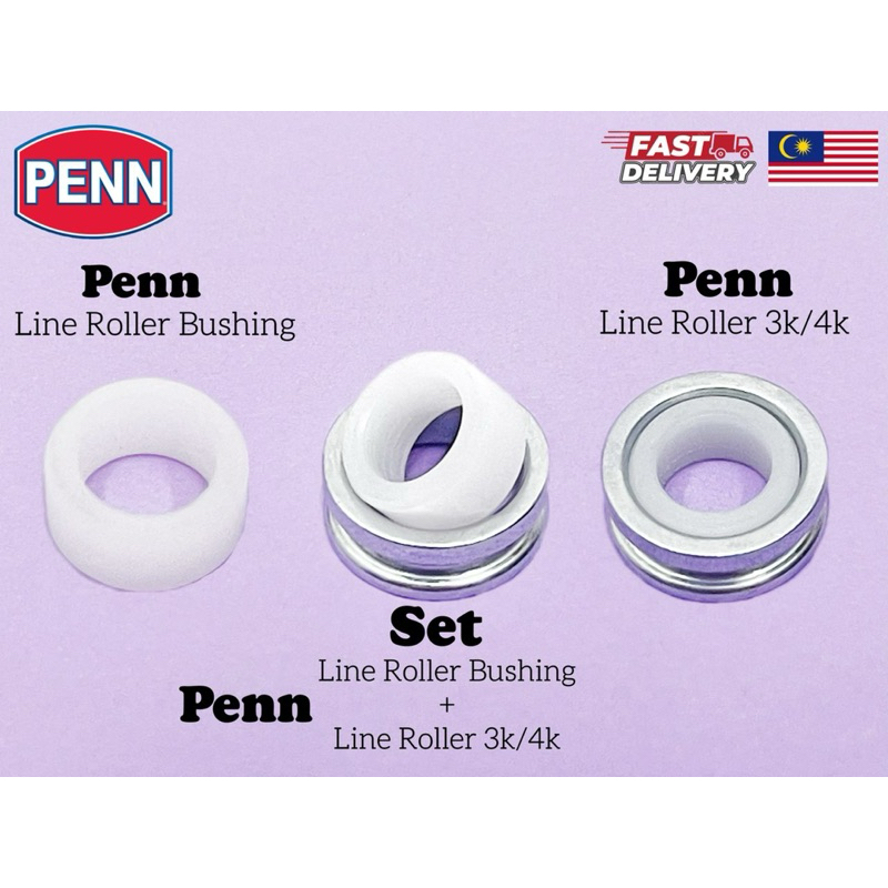 Penn Line Roller Line Rooler Bushing 2000/3000/4000 Battle ll, Sargus ...