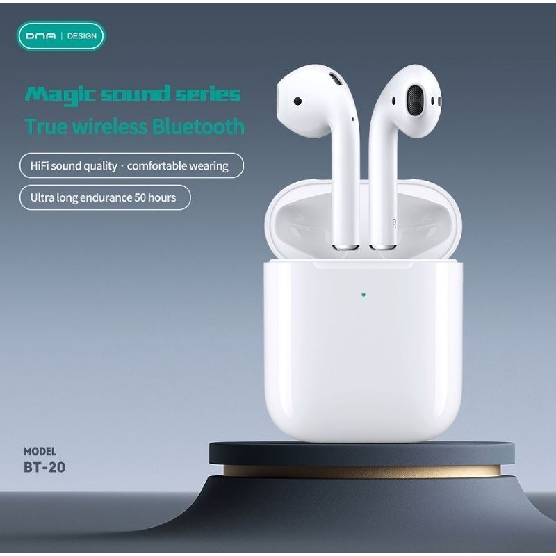 DNA design BT-20 & Colorful tws Bluetooth Earphone 5.0 inpods i12 ...