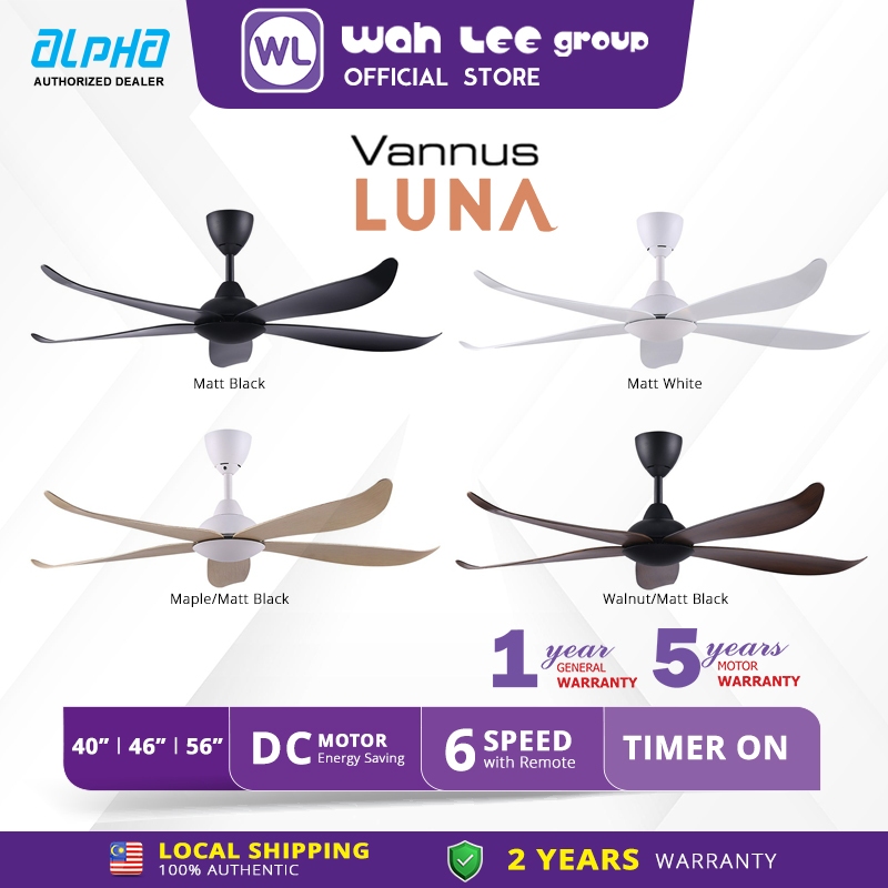 ALPHA Vannus - Grand LUNA 5B 40 46 56 60 Inch NON LED / LED DC Motor ...