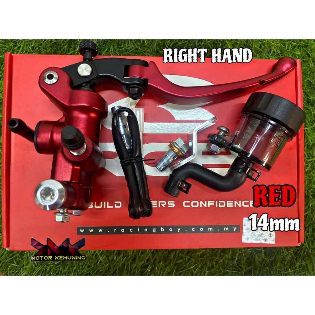 RCB FORGED MASTER PUMP ORIGINAL S1 - 14MM & 17MM (KIRI DAN KANAN) LEFT ...