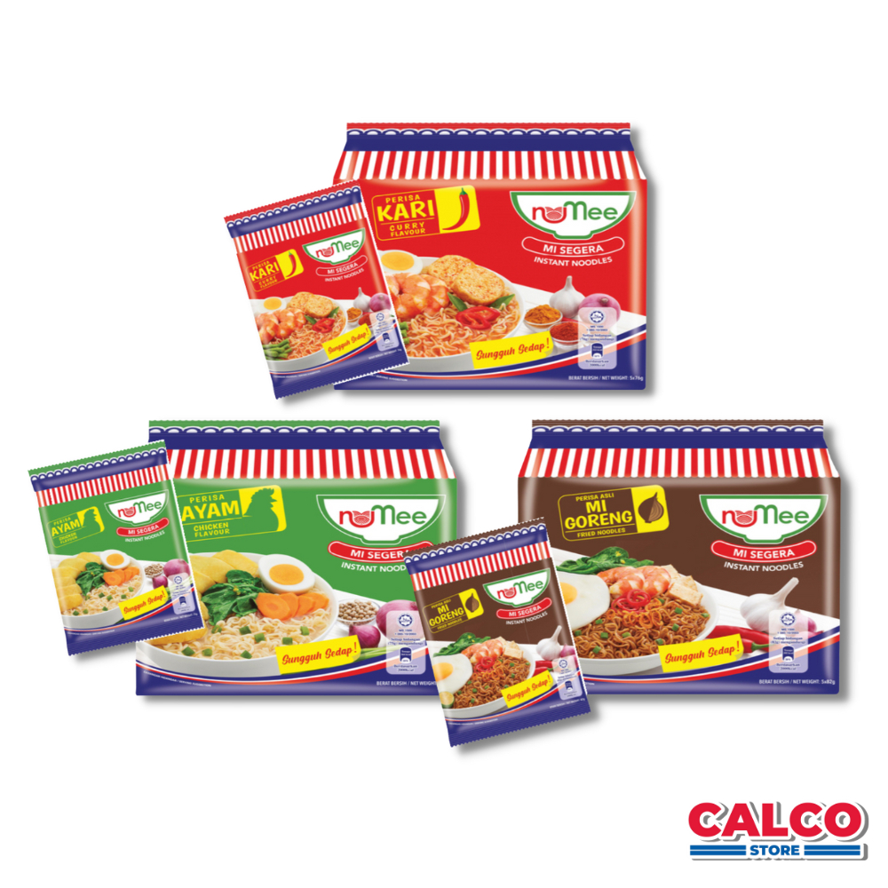 5pcs Gardenia Numee Mi Segera Instant Noodles Perisa Kari/Ayam/Asli Mi ...