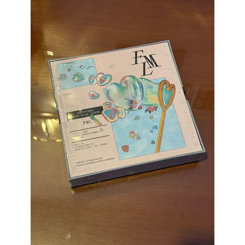 SEVENTEEN FML ALBUM (carat version) | Shopee Malaysia