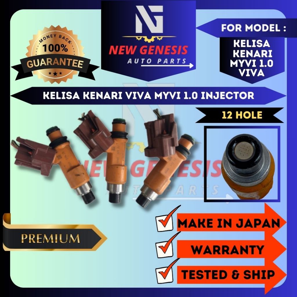 Perodua Kelisa Kenari Viva Myvi1.0 12 Hole Injector AVY | Shopee Malaysia