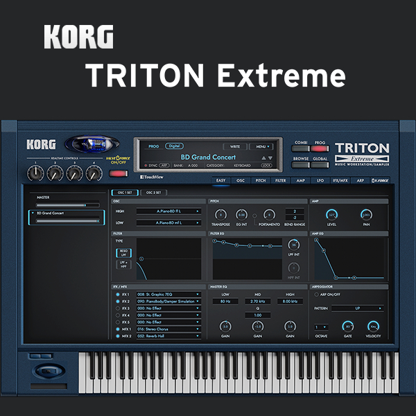 TRITON Extreme v1.1.1 (Win/Mac) STANDALONE, VST, AAX, AU x64 | KORG ...