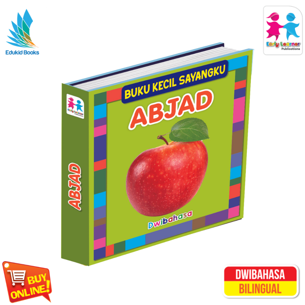 Buku Kecil Sayangku - Abjad - Book Board - Buku Kanak-kanak - Buku ...