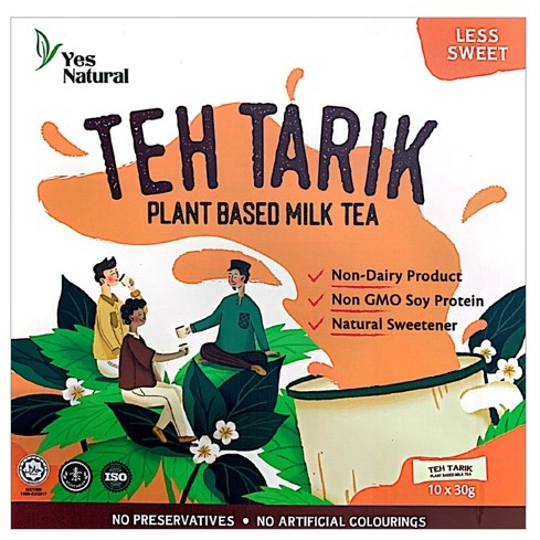 Yes Natural Teh Tarik / 悦意拉茶 (10 x 30g) | Shopee Malaysia