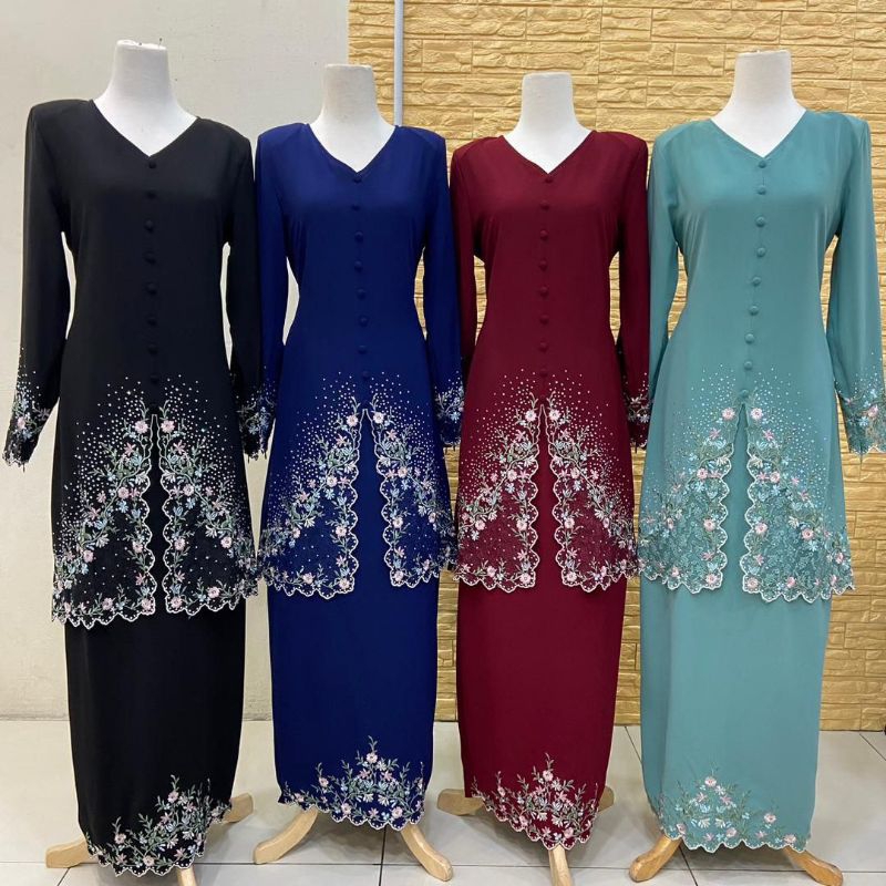 KEBAYA DHIA 2024 | Koleksi Raya 2024 | Baju Raya 2024 | Raya Sedondon ...