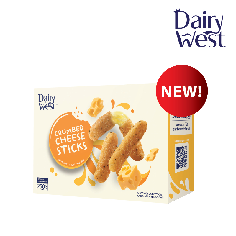 DAIRY WEST CRUMBED CHEESE STICKS (250G) | Shopee Malaysia