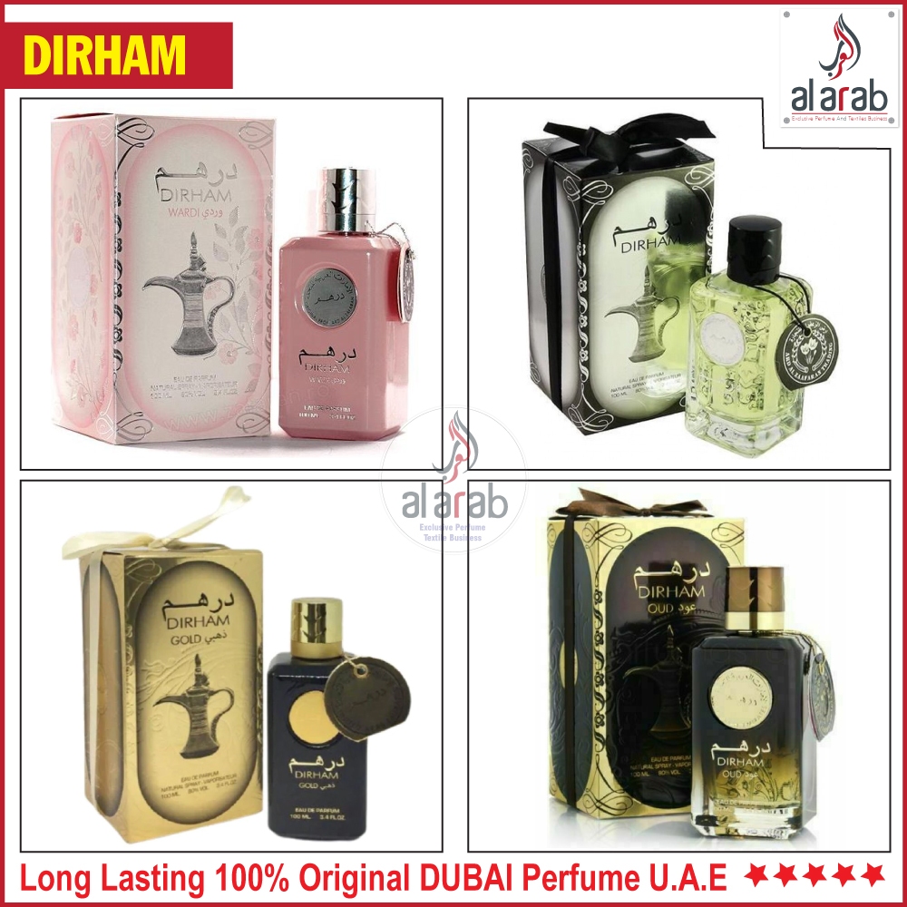 DIRHAM WARDI | DIRHAM OUD | DIRHAM GOLD | DIRHAM NEW By Lattafa EDP ...