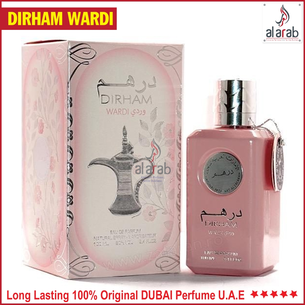 DIRHAM WARDI By Lattafa EDP Perfume for Men & Women Unisex Perfume ...