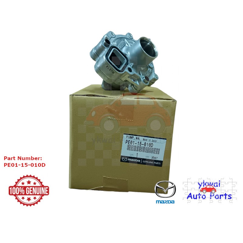 Genuine Mazda Water Pump ASSY for Mazda 2/3/5/6/CX-5 (Skyactiv)/Mazda ...