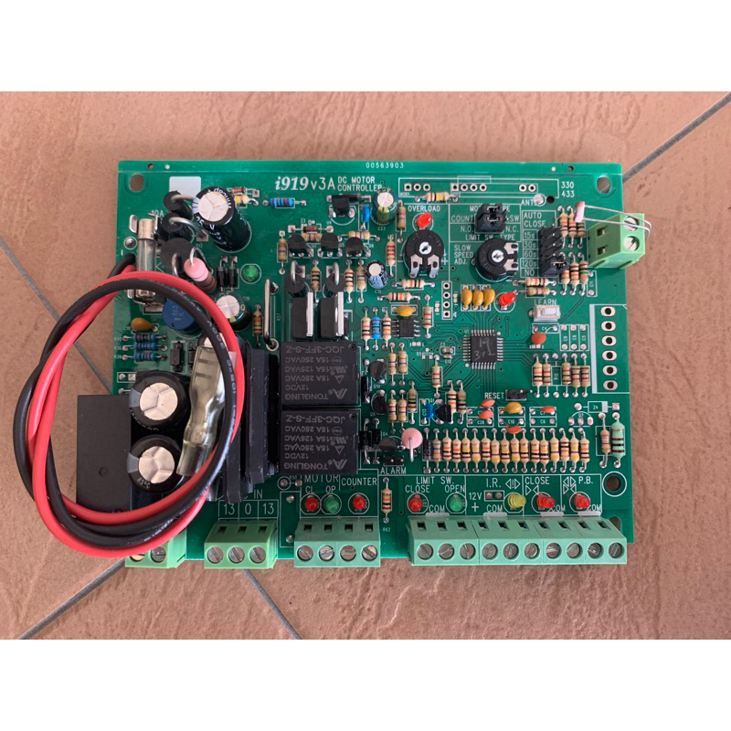 DC Sliding Autogate Moto Control Panel Board PCB (Lightning Relay ...