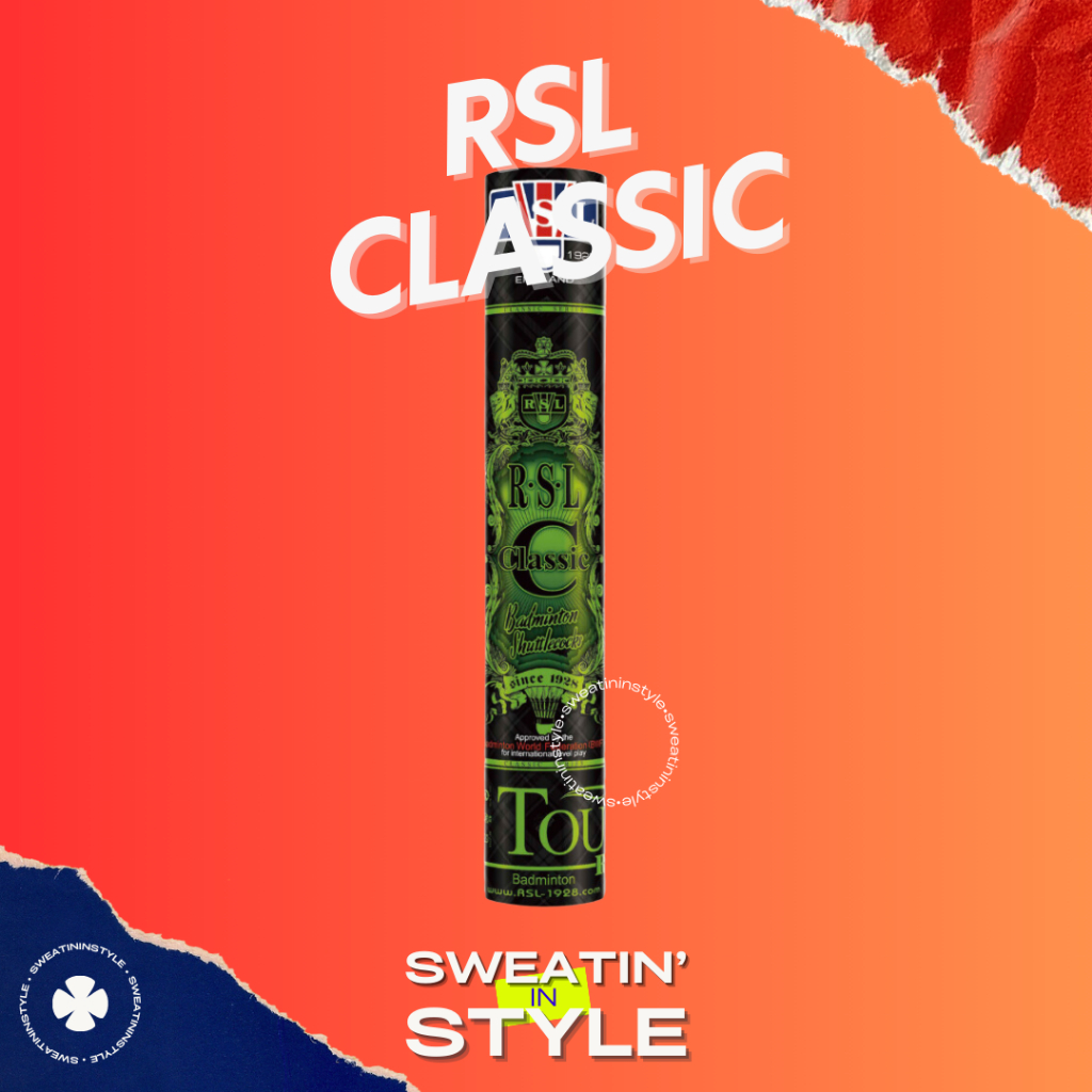 [100% ORI] RSL Badminton Shuttlecock Speed 77 Classic | Shopee Malaysia