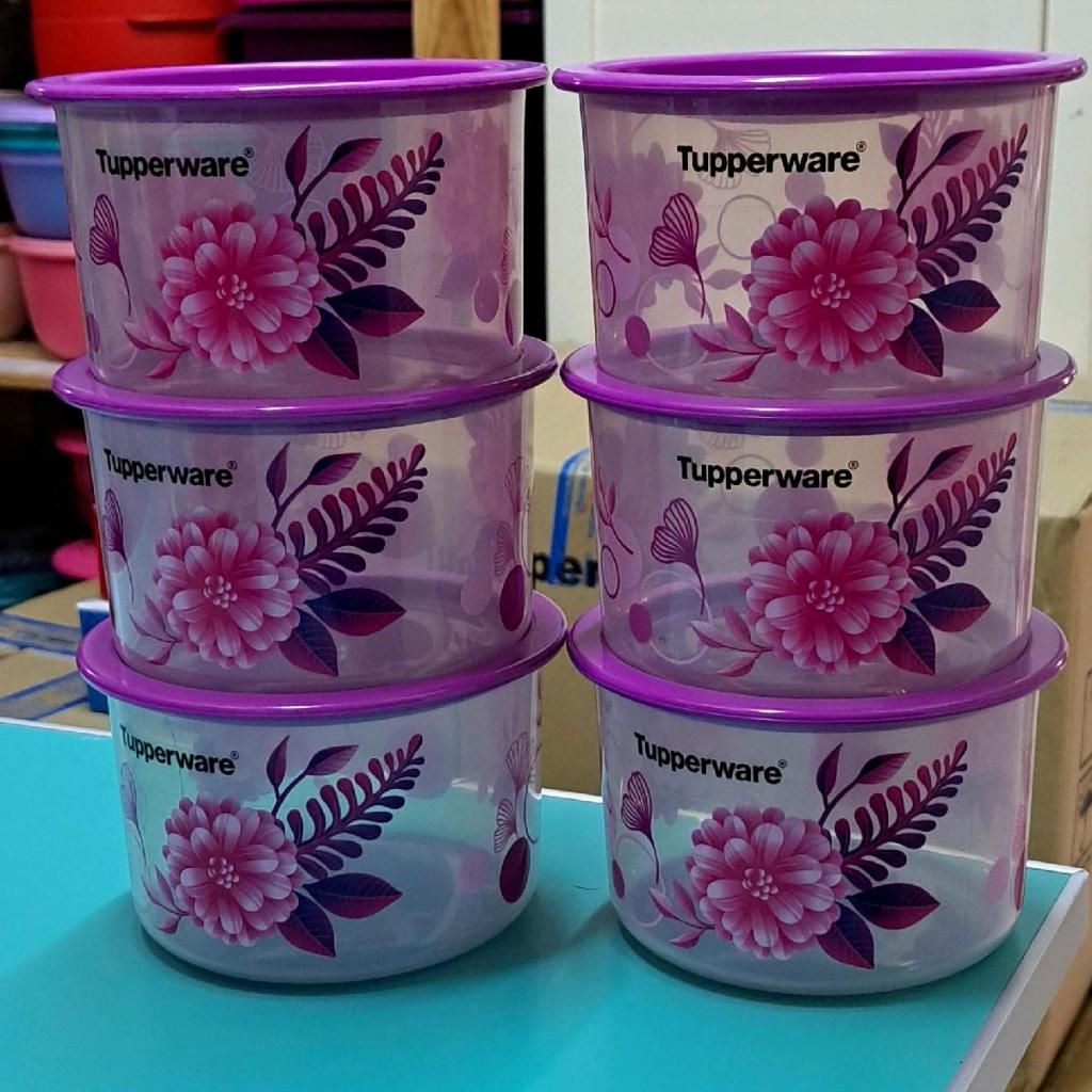 🔥READY STOK🔥 [ORI💯] TUPPERWARE Bloom Delight One Touch Set | Shopee ...