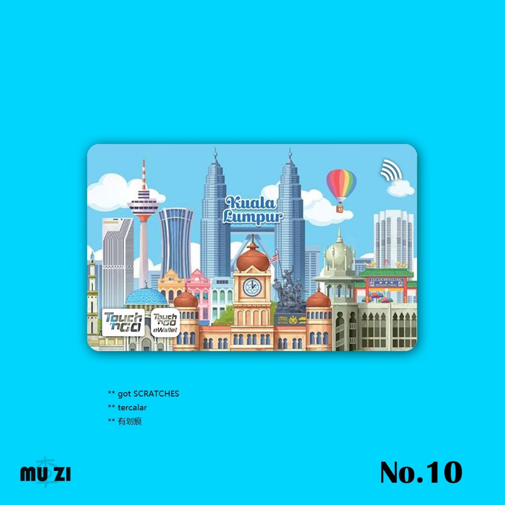 Malaysia KLCC TnG Card STICKER NFC STICKER Waterproof Thick Hard ...