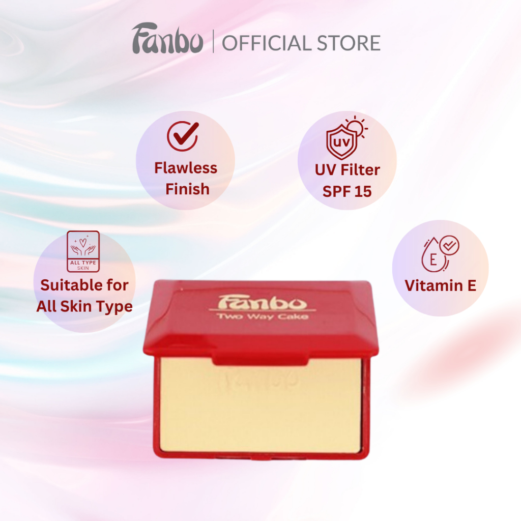 FANBO Fantastic Two Way Cake Compact Powder [Refill] 15g | Shopee Malaysia