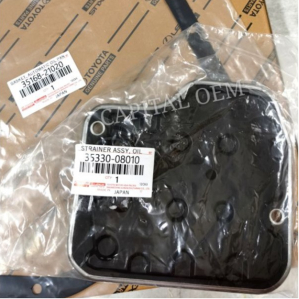 35330-08010 ATF GASKET 35168-21020 AUTO FILTER TOYOTA CAMRY 2.4 ACV40 ...