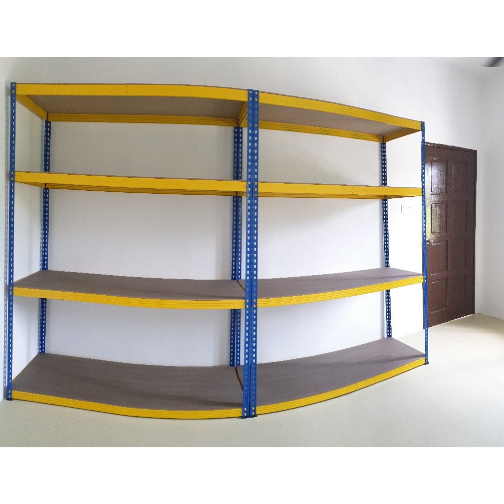 HEAVY DUTY RACK 250KGS / PERLEVEL 💛💙YELLOW BLUE💛💙 BOLTLESS RACK ...