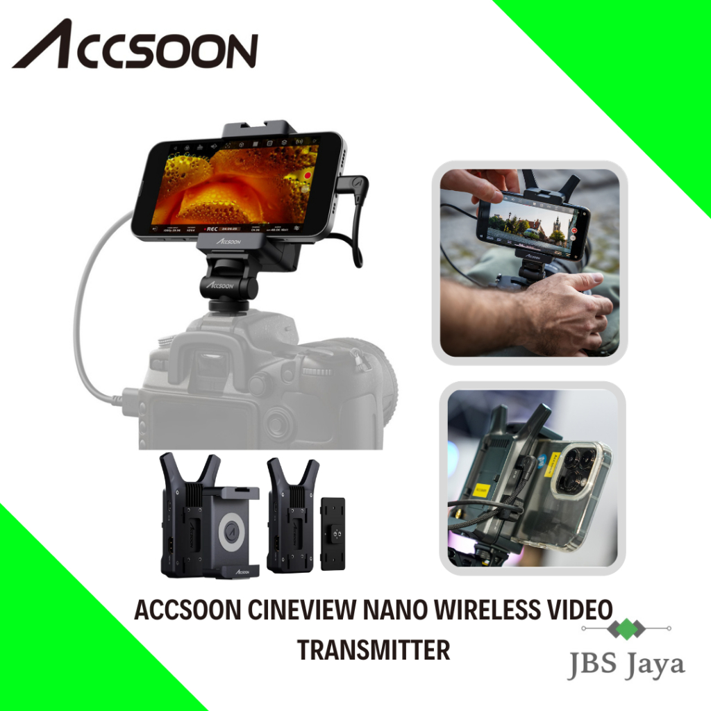 Accsoon CineView Nano Wireless Video Transmitter | Shopee Malaysia