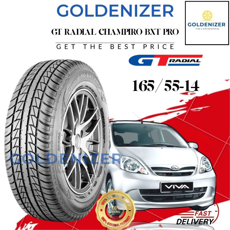Gt radial CHAMPIRO BXT PRO tayar 🛞 tyre tires viva kancil kelisa kenari ...
