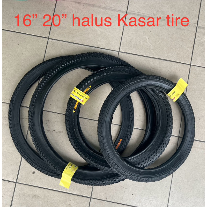 TAYAR BASIKAL 16” 18 “20” inch bicycle tire tayar basikal halus kasar ...
