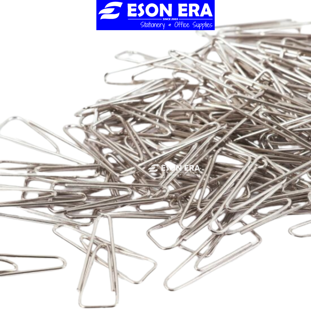 Penguin Paper Clip 25mm / 31mm Triangle Clip Klip Tiga Segi | Shopee ...