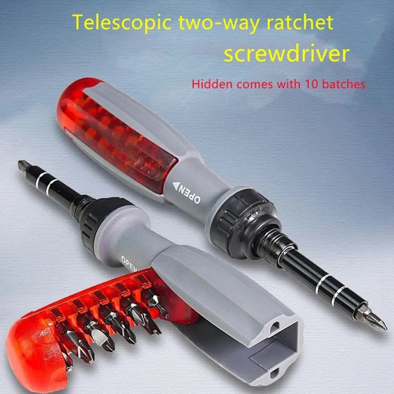 Ratchet screwdriver multi-functional combination set adjustable ...