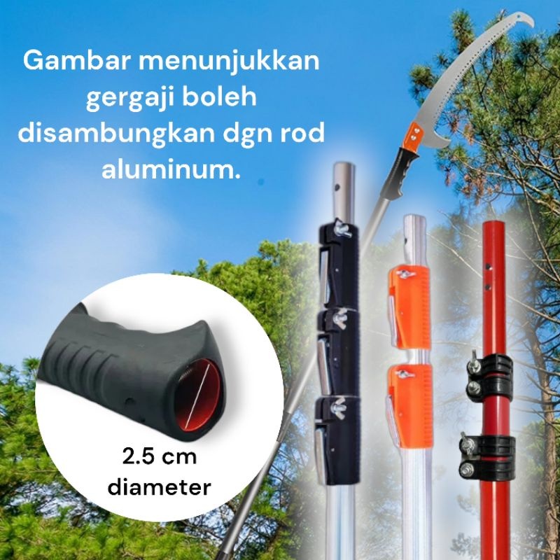Multifunctional high- branch high-altitude telescopic pole# Heavy Duty ...
