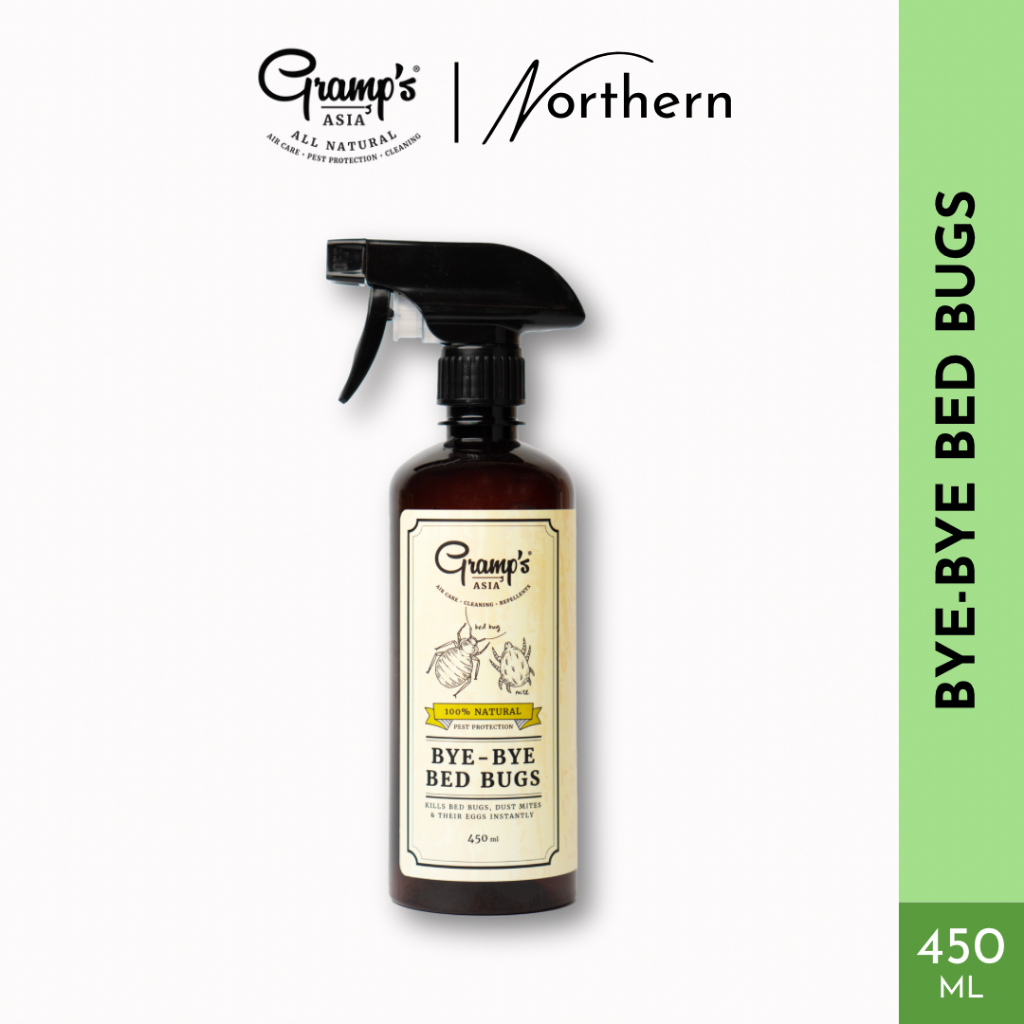 Gramp's Asia Repellent Bye Bye Bed Bugs 100% Natural Ingredients (450ml ...
