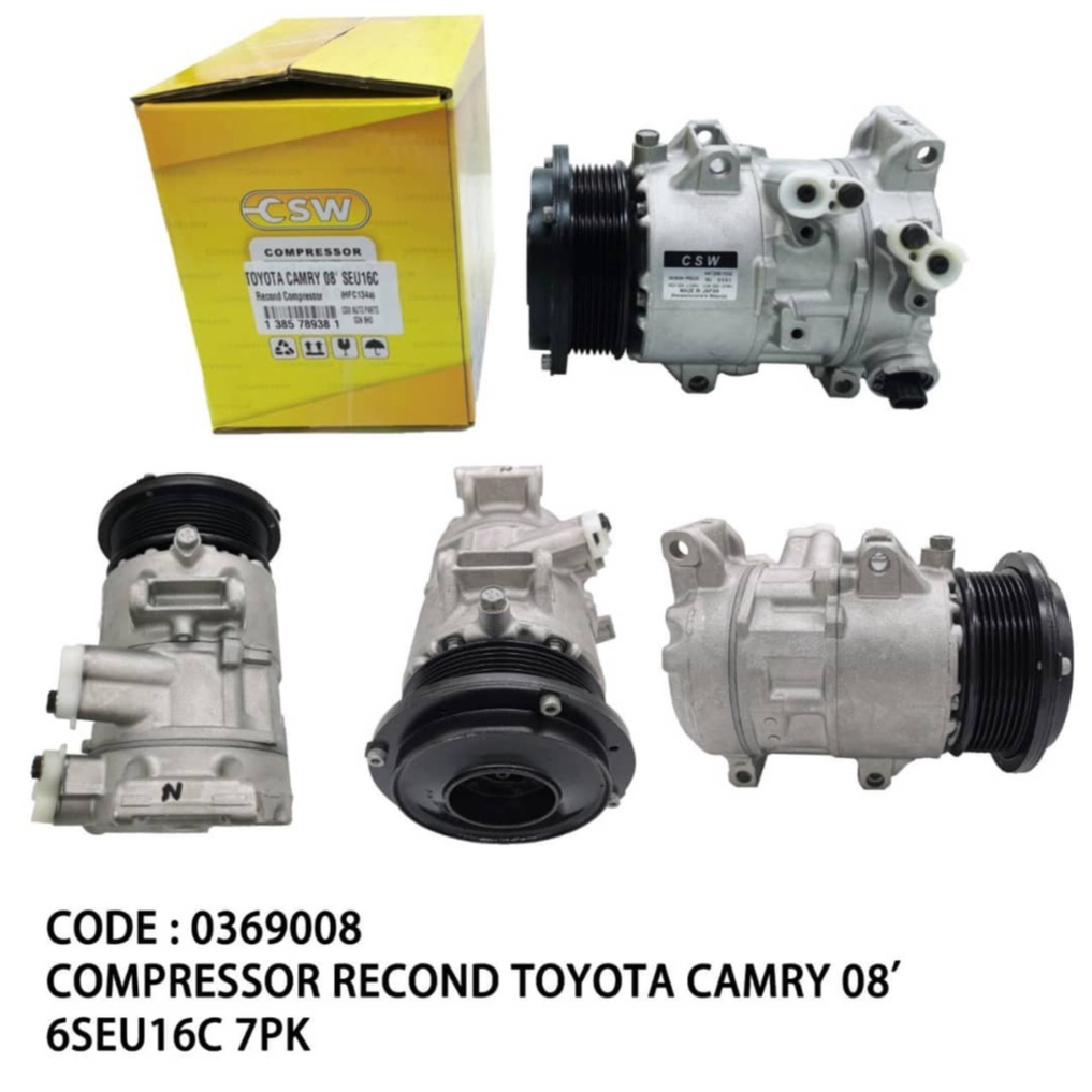 Aircond Compressor Recond Toyota Camry / Estima / Vellfire / Alphard ...
